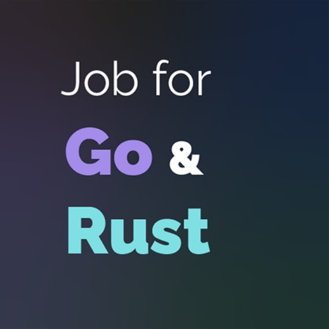 Telegram-канал "Job for Go, Rust Developers" — @forgoandrust — TGStat
